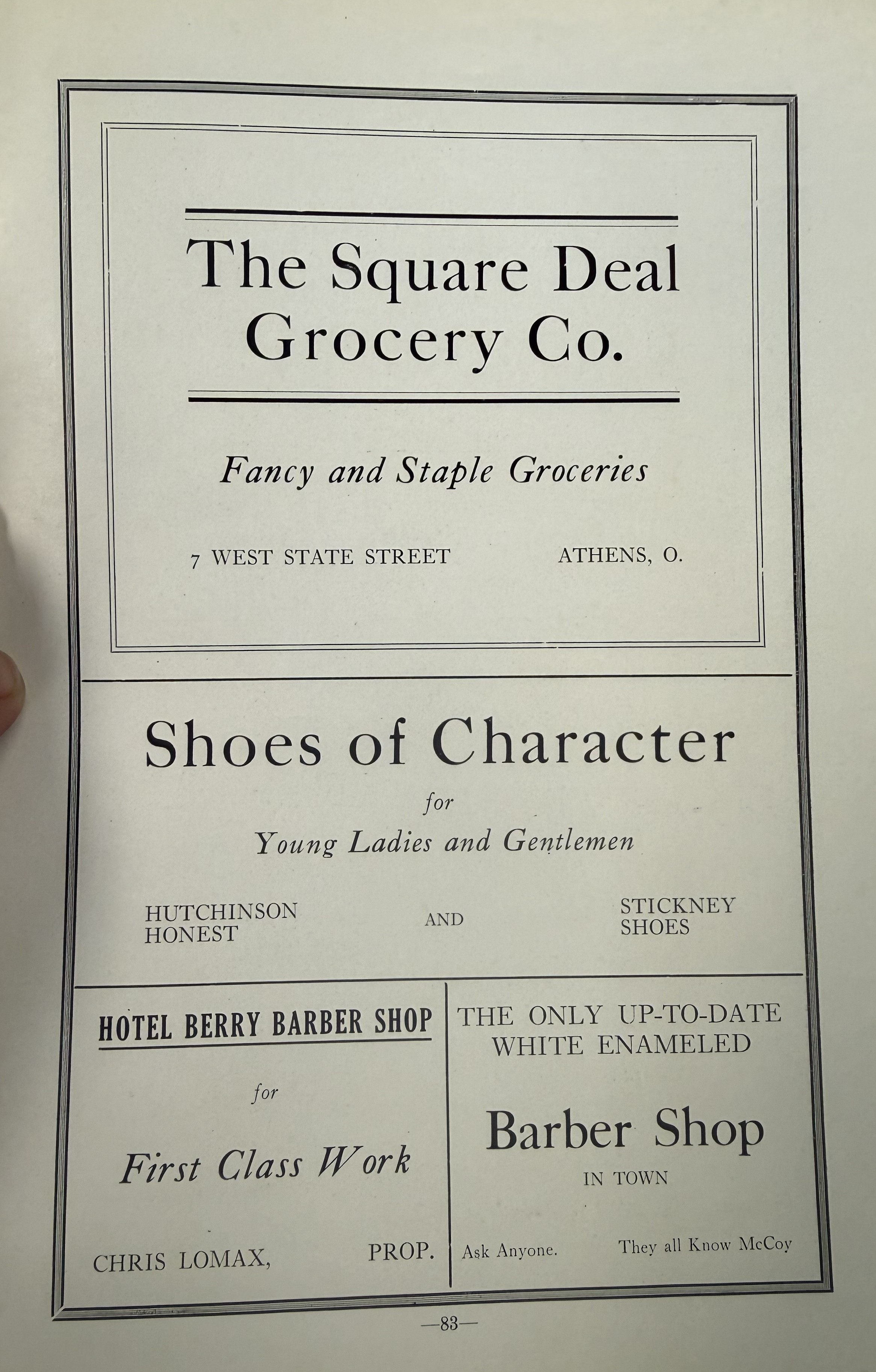 1920 John Hancock High School · Athens County Public Libraries Local ...